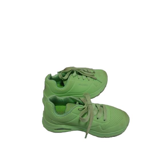 Skechers | Shoes | Skechers Kids Uno Gen Neon Memory Foam Sneakers Us ...